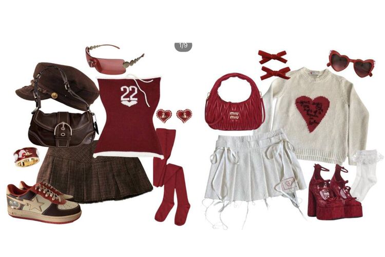 POP OF RED: How to Style the Viral Red Trend with Trending Aesthetics ...