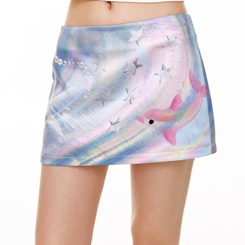 Mermaidcore Mini Skirt | BOOGZEL CLOTHING – Boogzel Clothing