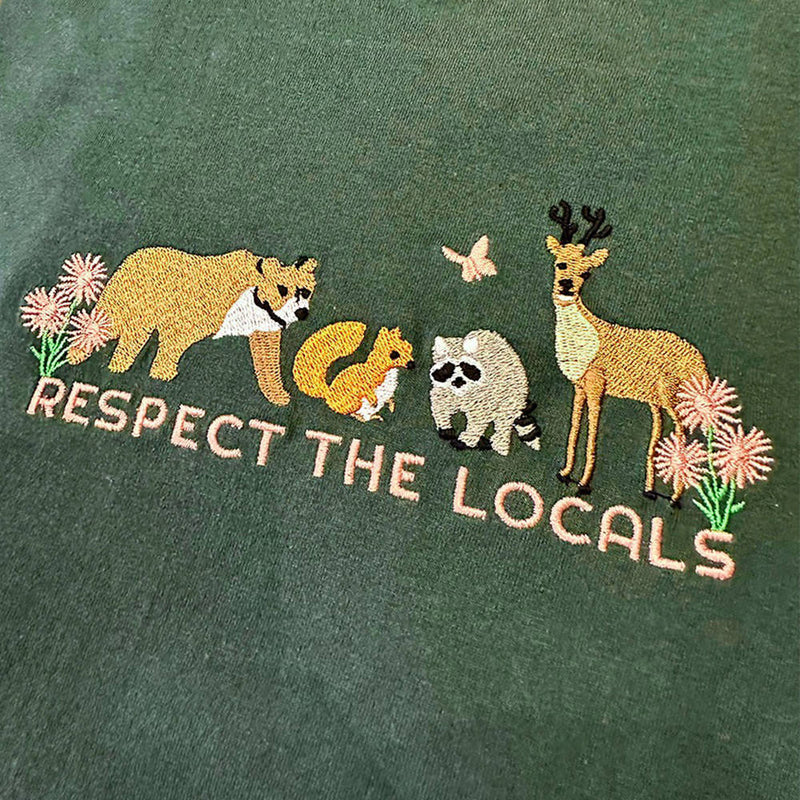 Respect the Locals Forestcore Tee | BOOGZEL Clothing – Boogzel Clothing