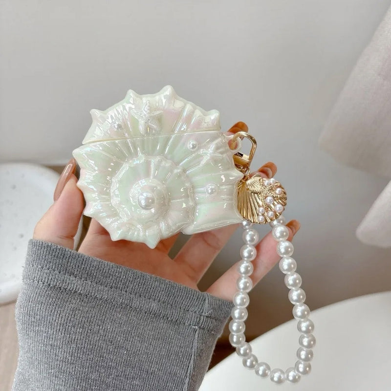 Seashell Conch AirPods Case | BOOGZEL CLOTHING – Boogzel Clothing
